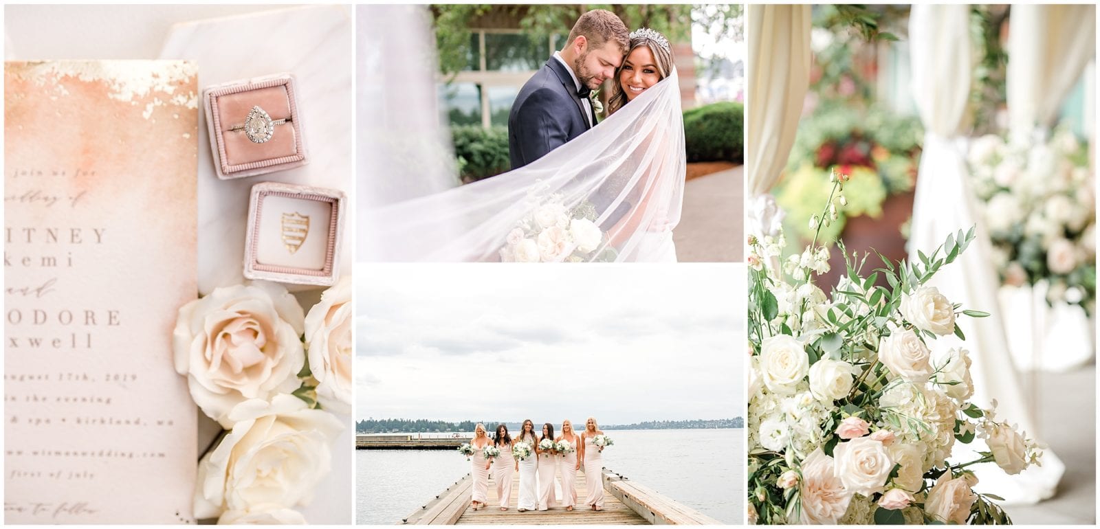 Whitney and Max | Woodmark Hotel Wedding - Seattle Wedding ...